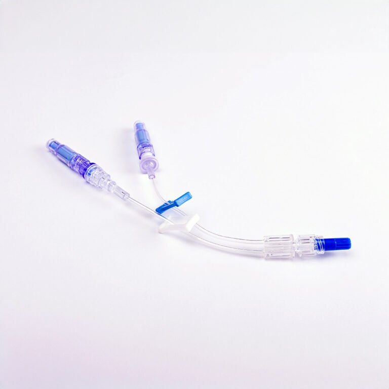 Double Lumen T Extension Set With Positive Needlefree Valve – Oncosem